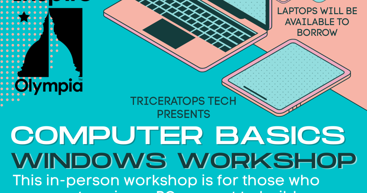 Computer Basics (Windows Workshop) | Experience Olympia